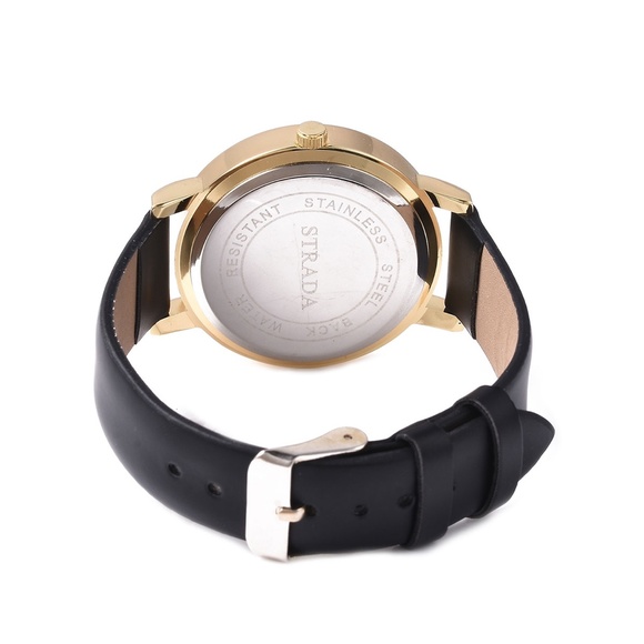 Strada | Accessories | Black Strada Watch And Bracelet Set | Poshmark